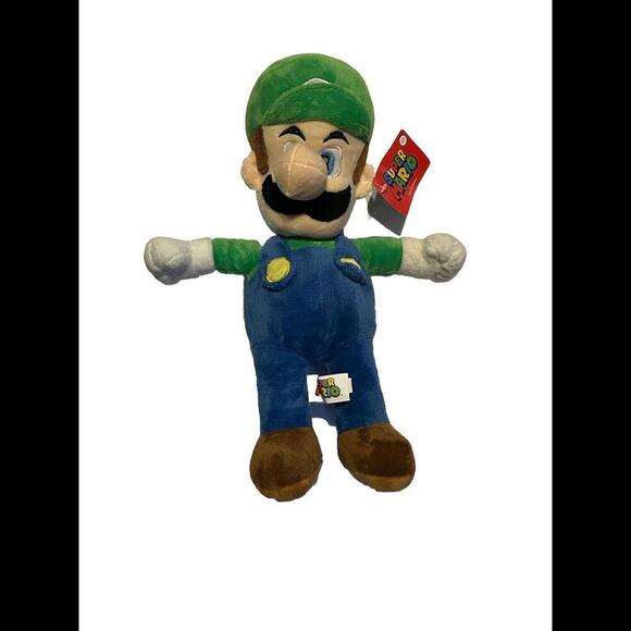 Toys | 218 Super Mario Bros Luigi Action Figure Plush Stuff Animal 12 ...